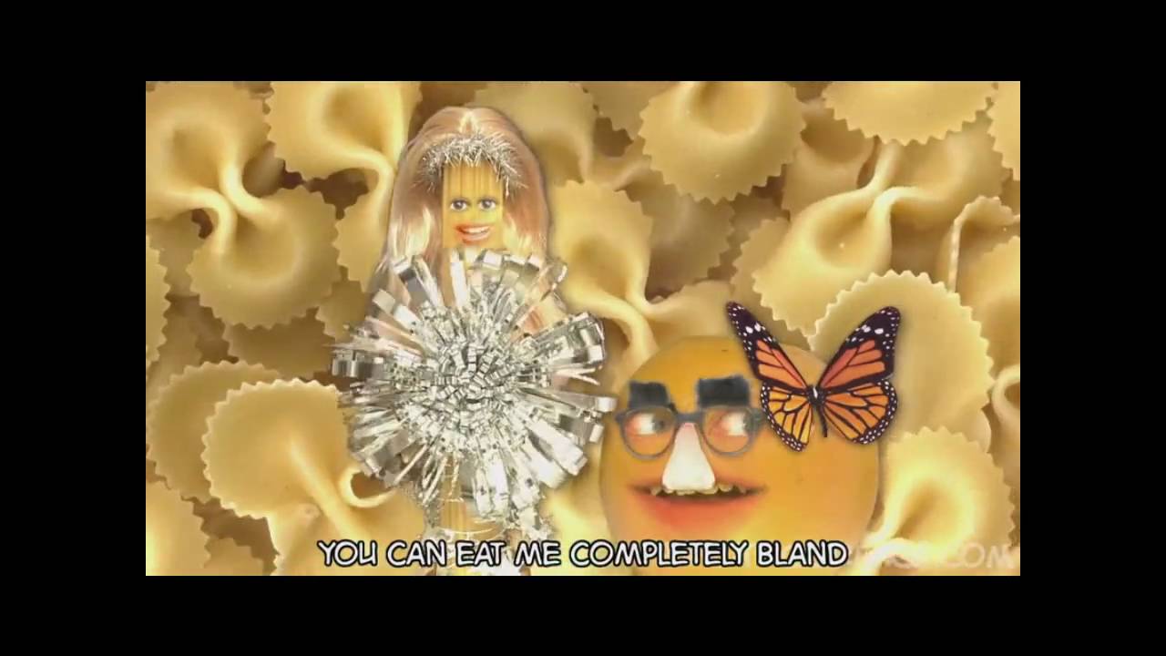 Lady Pasta Song- Annoying orange - YouTube