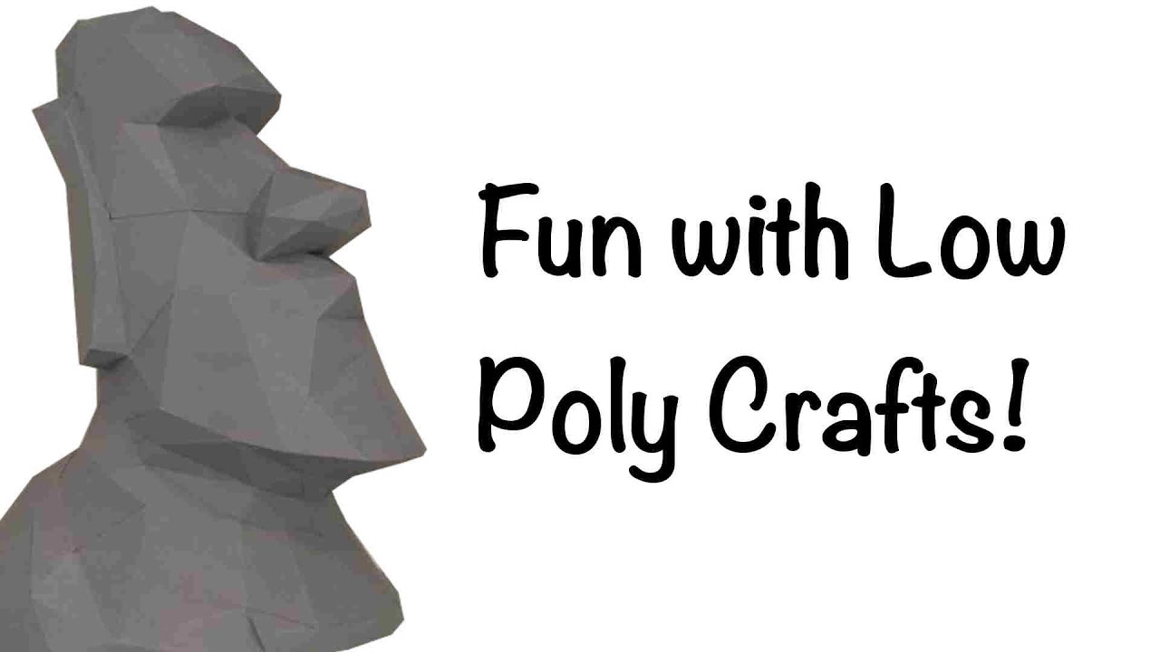 Building Low Poly Crafts! - YouTube