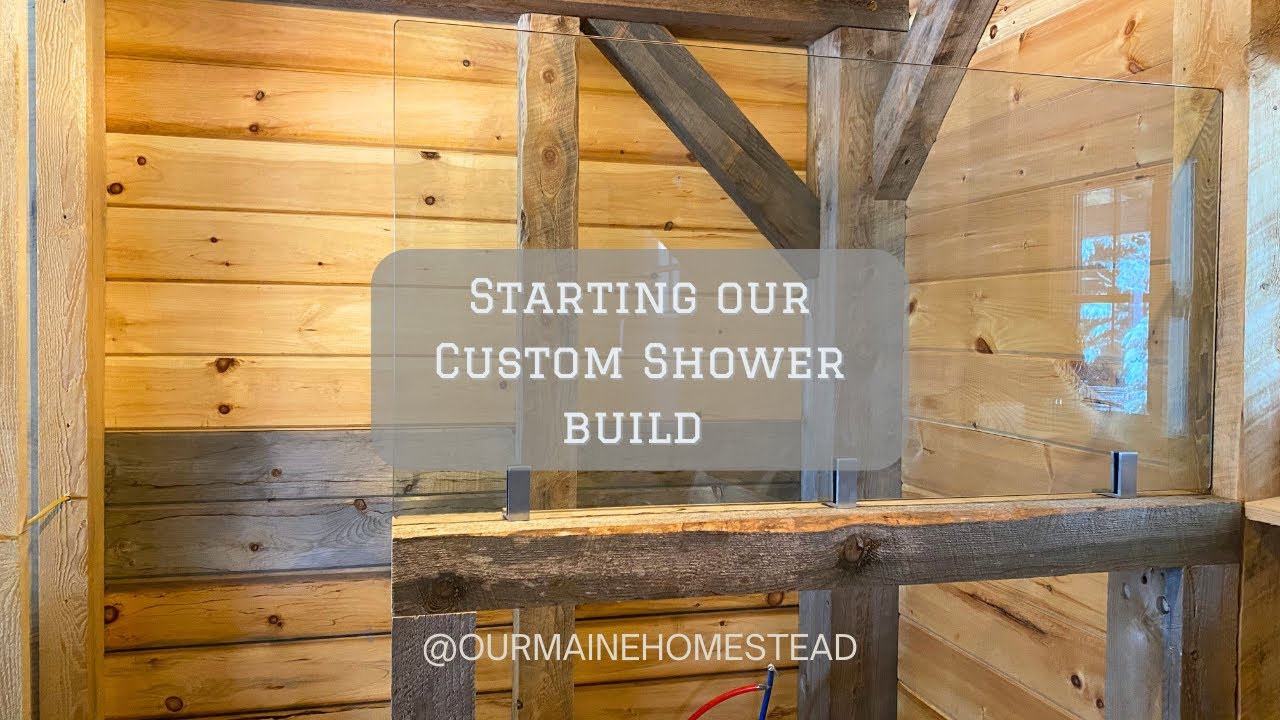 Custom Shower // Prepping The Space to Begin Building Out A Shower ...