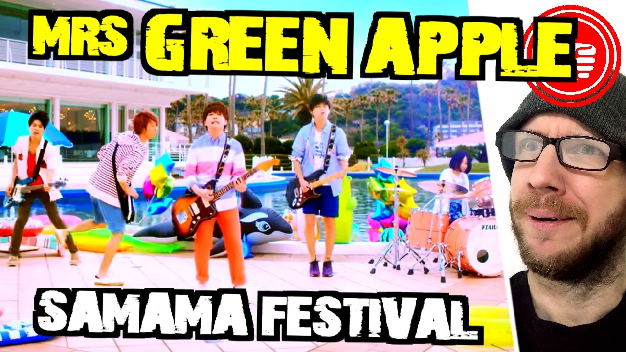 Mrs GREEN APPLE ⛱️ SAMAMA FESTIVAL! ...reaction to MGA giving Silent ...