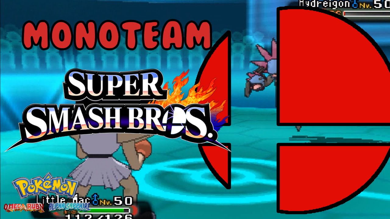 Pokemon [Omega Ruby/Alfa Zafiro] | Monoteam: Super Smash bros - YouTube