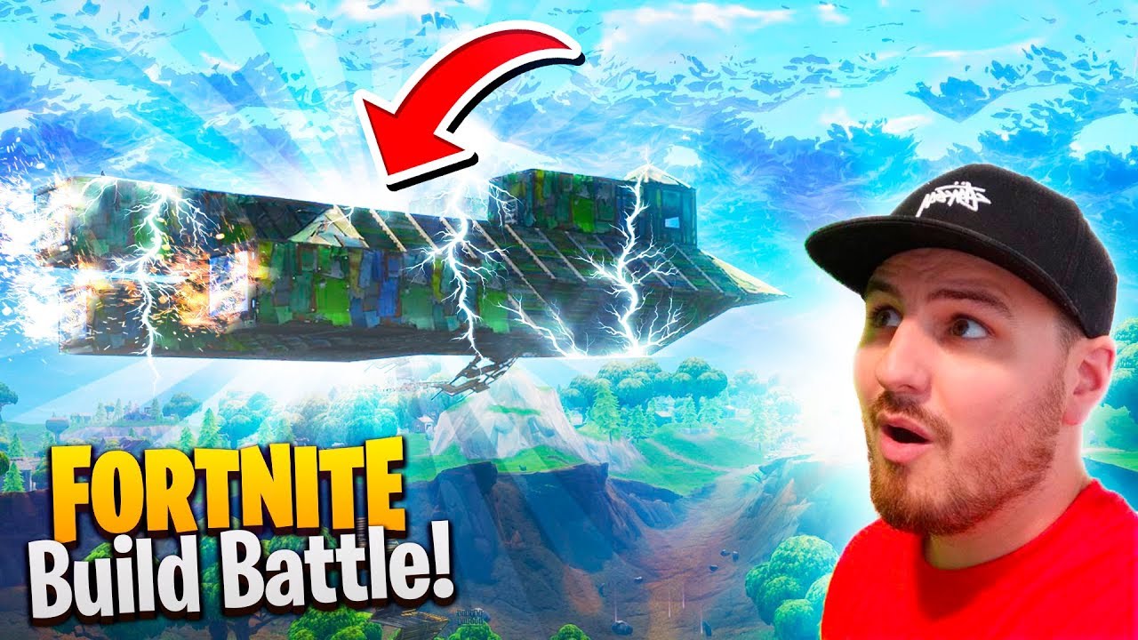 FORTNITE BUILD BATTLE - BUILDING SPACESHIPS IN FORTNITE!! - YouTube
