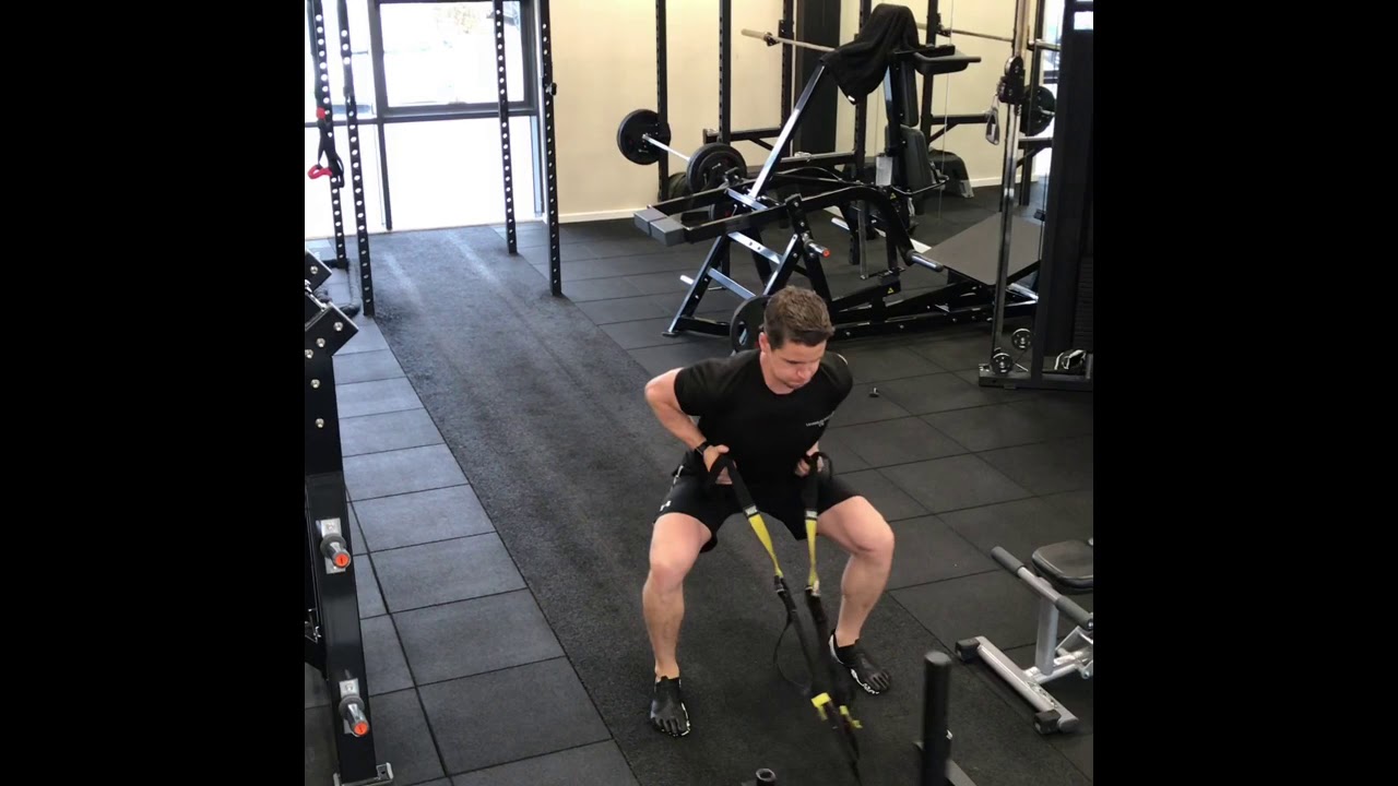 Sled Squat & Row - YouTube