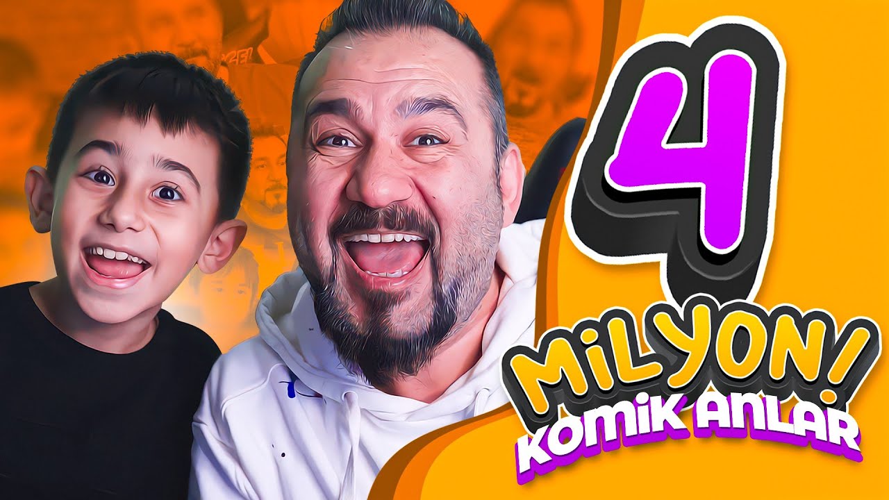 SESEGEL ÇOCUK 4 MİLYON ABONE ÖZEL KOMİK ANLAR - YouTube