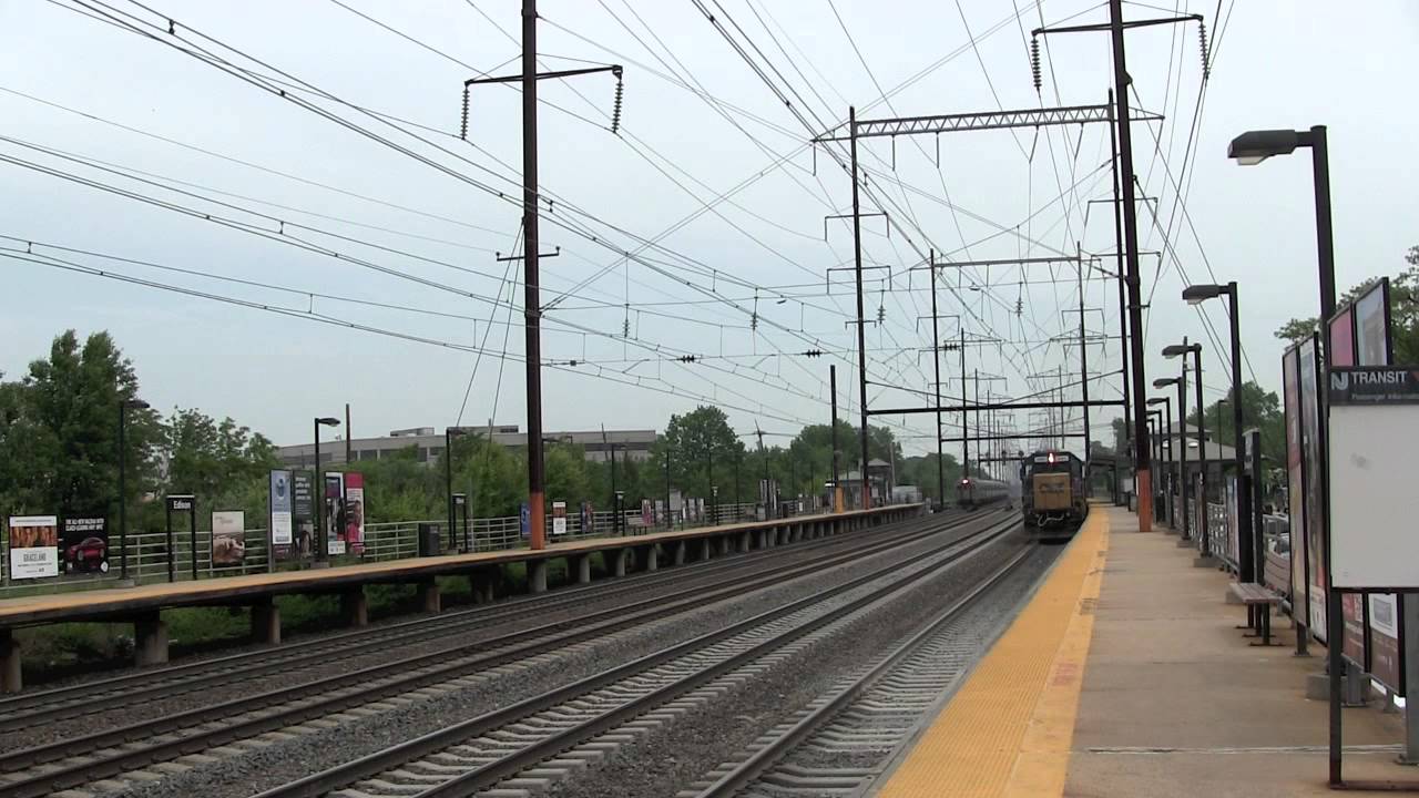 [HD] Amtrak, NJT, and Freight Trains at Edison, NJ - YouTube