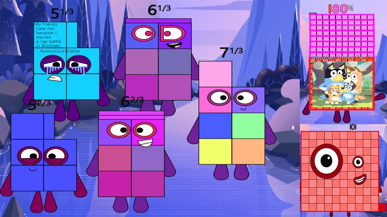 Numberblocks full season Numberblocks Band Thirds 3 feat fifths 145 and ...