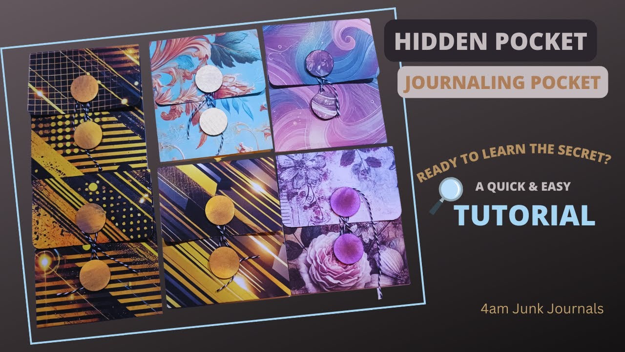 Think You Know Journaling Pockets? Think Again! Introducing the Hidden ...
