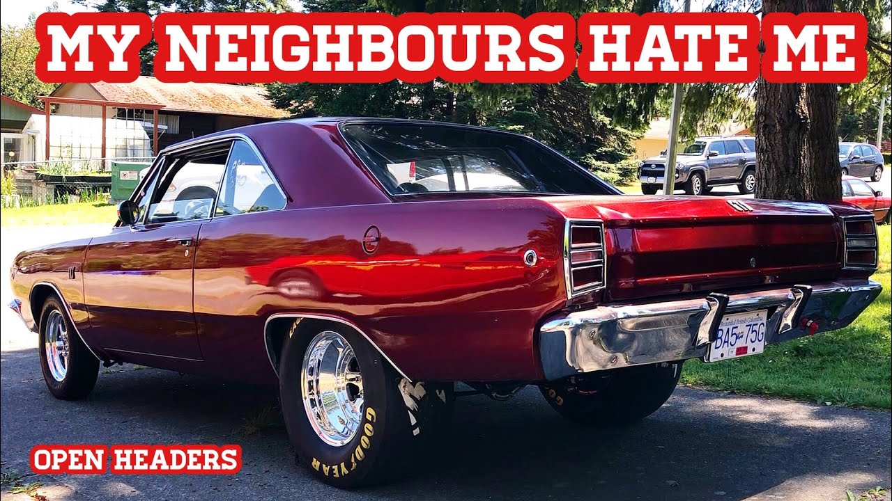 First fire up! 583 HP small block stroker open headers! Ultimate Mopar ...