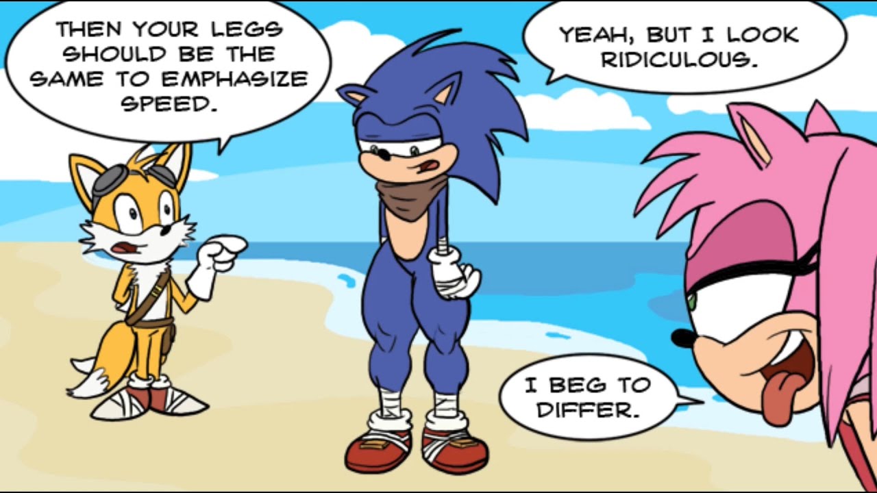 Emphasis On Speed Sonic Comic Dub Youtube 5733