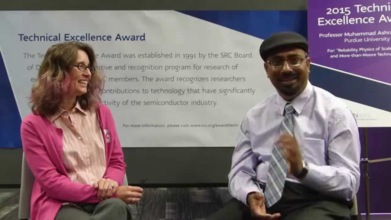SRC 2015 Technical Excellence Award winner Muhammad Ashraful Alam - YouTube