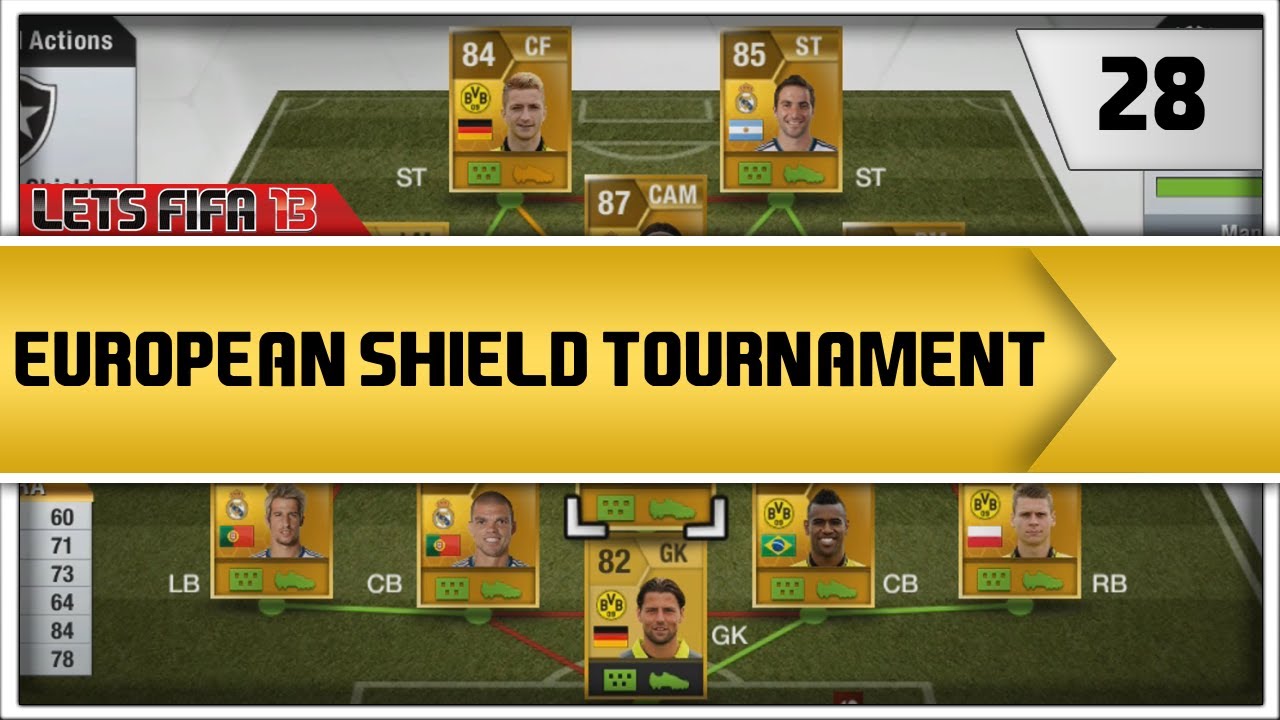Let's FIFA 13 "European Shield Tournament" Episode 28 (S2) - YouTube