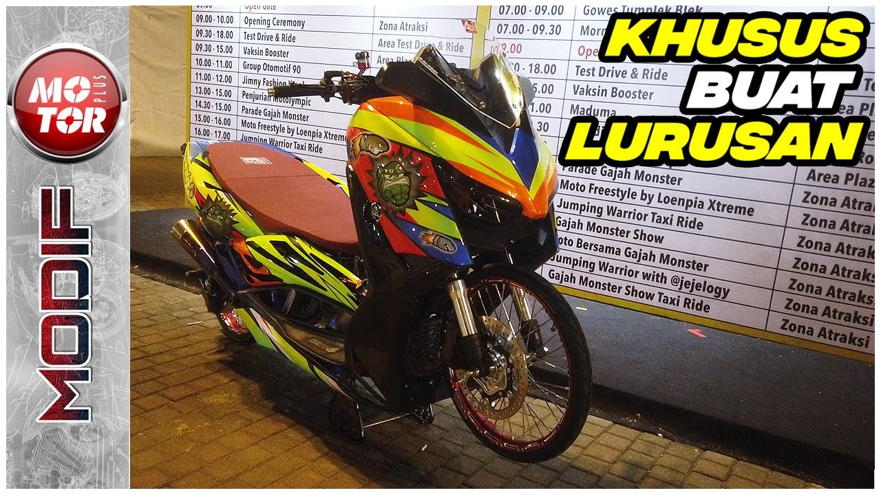 Yamaha XMAX Garapan Mr Moo, Konsep Drag Throttle Body Dua | Motor Plus ...