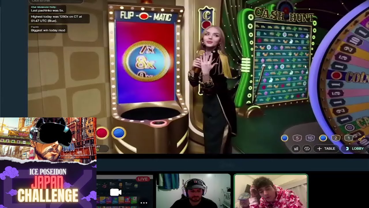 (Mar. 28) DAY4️⃣ 🇯🇵 TOKYO [720p Desktop] ICE POSEIDON IRL🔞🎰HENRY GAMBA ...