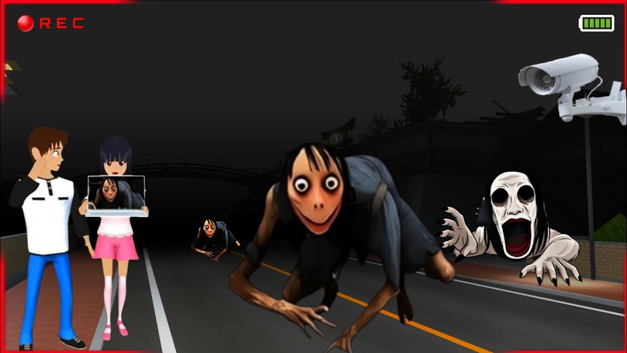 Yuta Mio Paniked at CCTV camera | MOMO zombie 😱 | Sakuraschoolsimulator ...