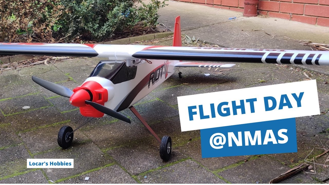 Flight Day at NMAS TOP RC Riot V2, Boomerang, Kyosho Calmato - YouTube
