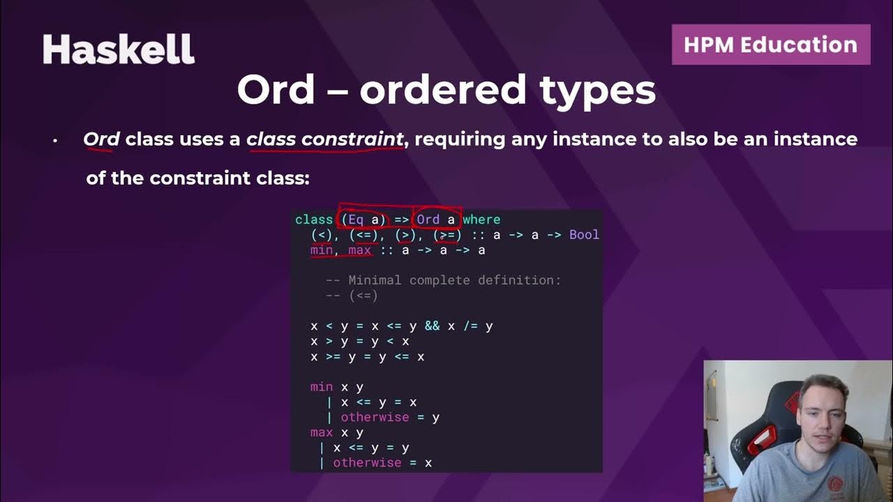 Introduction To Haskell Part 8 Type Classes Youtube