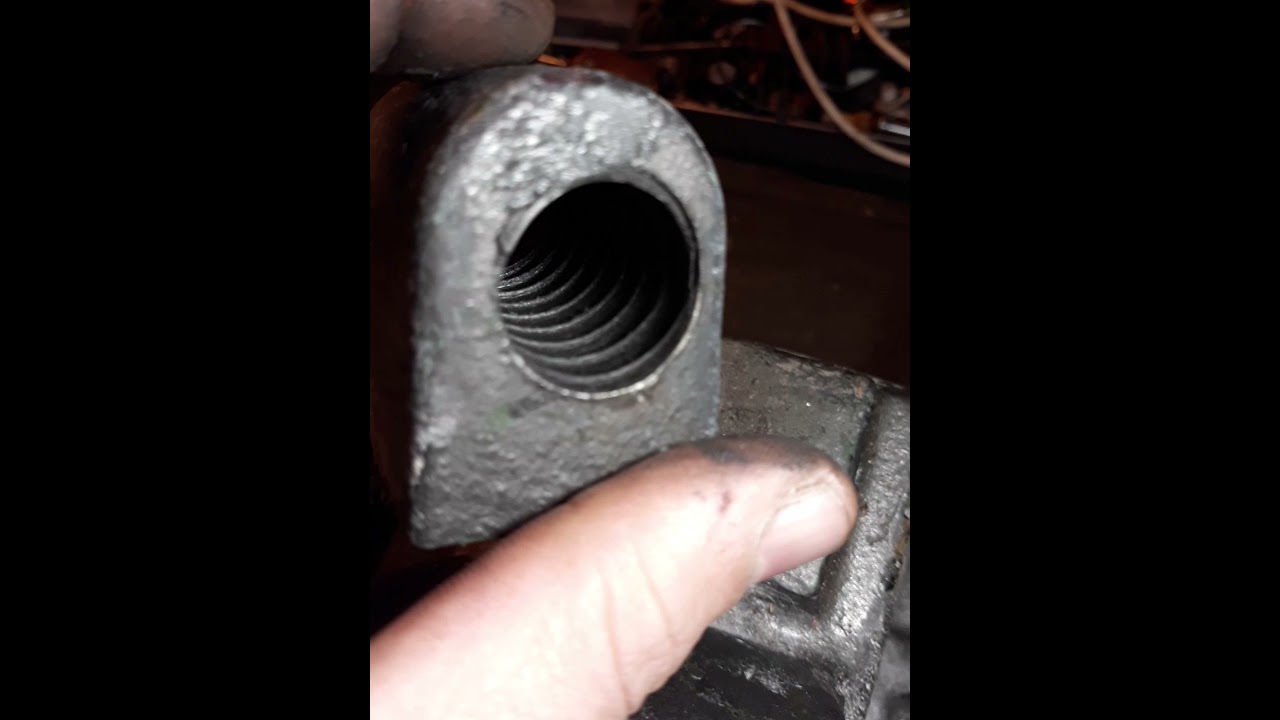 como arrumar morsa com a rosca espanada - YouTube