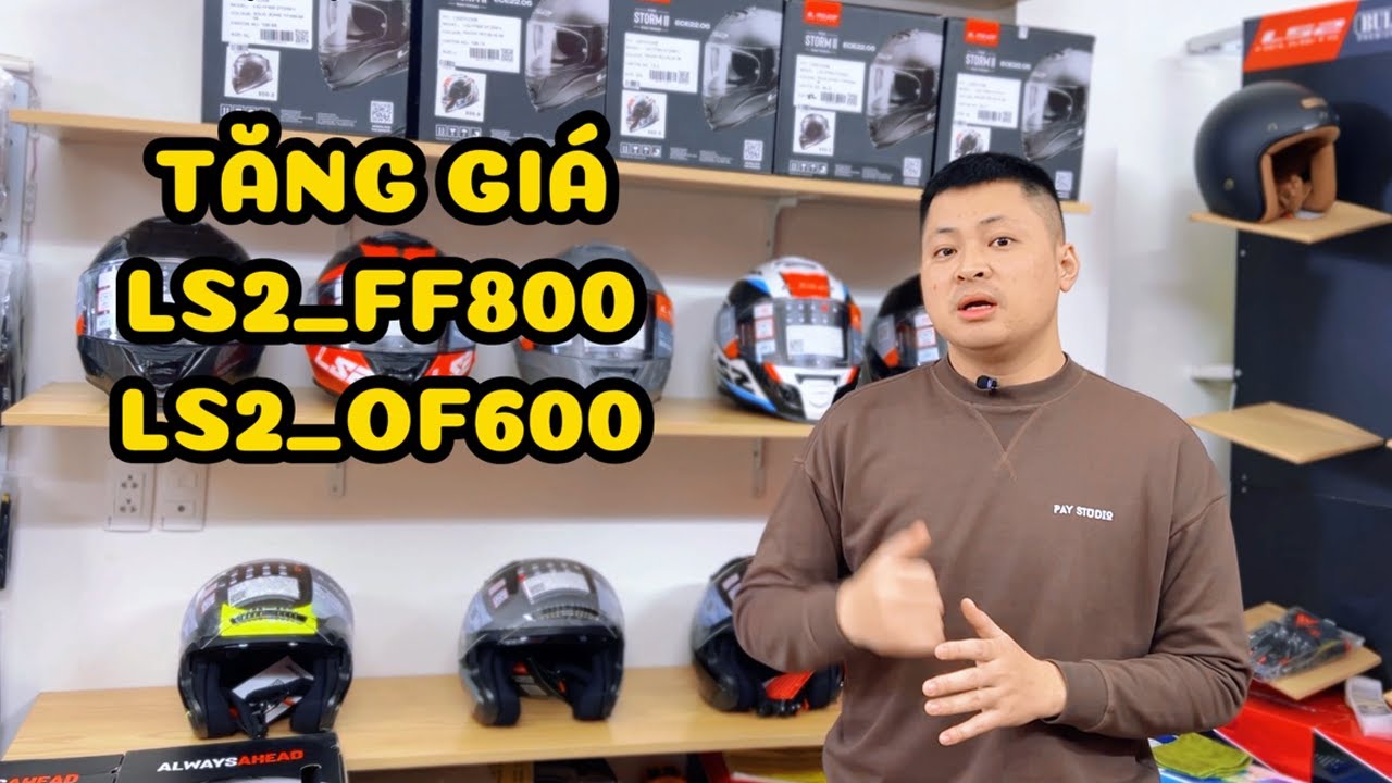 Ls2 Ff800 Và Ls2 Of600 Tăng Giá Trên Toàn Quốc Từ 15 02 2024 Youtube