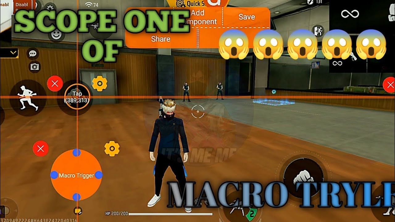 Free fire scope one of mecro tryle #freefire - YouTube