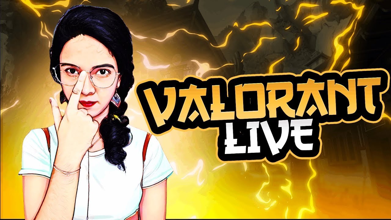 Potato Aim / Potato Teammate | Valorant Live with Girl Gamer - YouTube