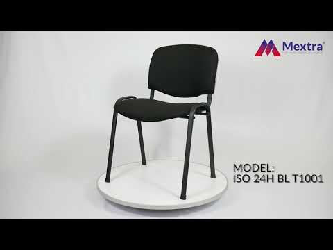 MEXTRA - ISO 24H BL T1001 black conference ISO chairs