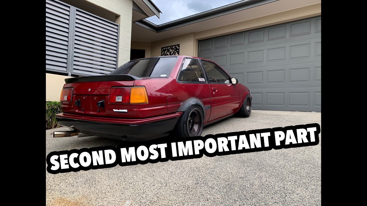 SECOND MOST IMPORTANT PART OF MY AE86 4AGTE BUILD IS LOOKIN GOOD - YouTube