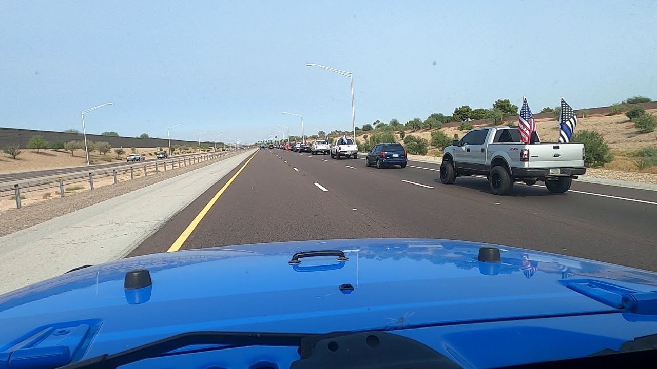 Arizona Blue Line Crew and MAGA Train 10/17/2020 - YouTube