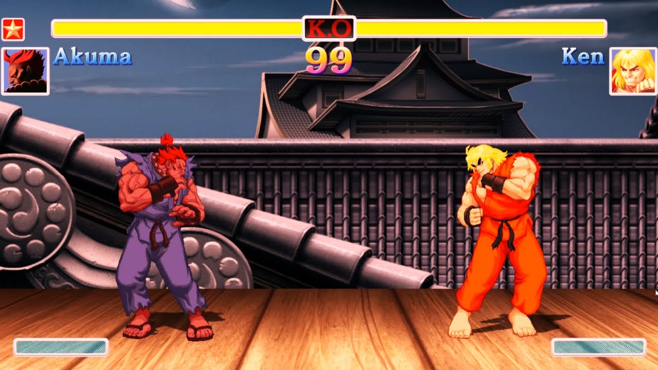 Shin Akuma vs Ken (Hardest) Ultra Street Fighter 2: The Final ...
