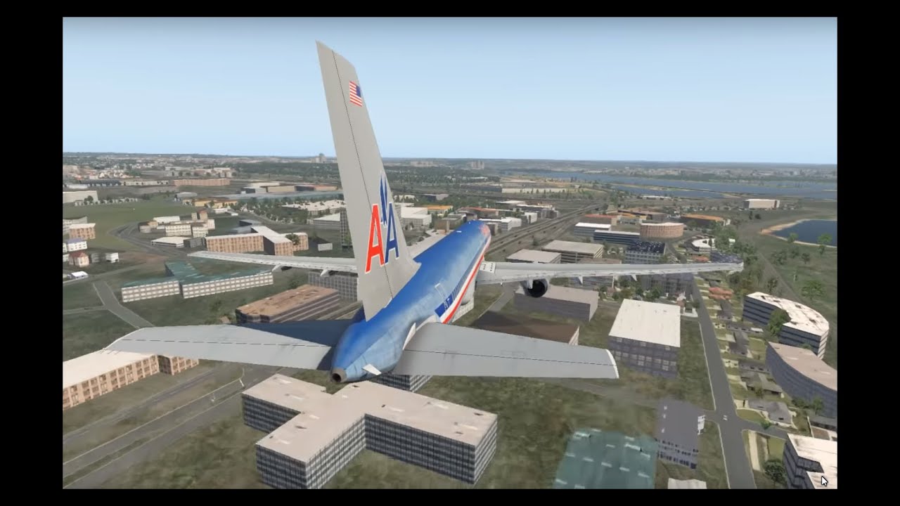 Flight 77 Simulator Recreation - Captain Rusty Aimer - YouTube