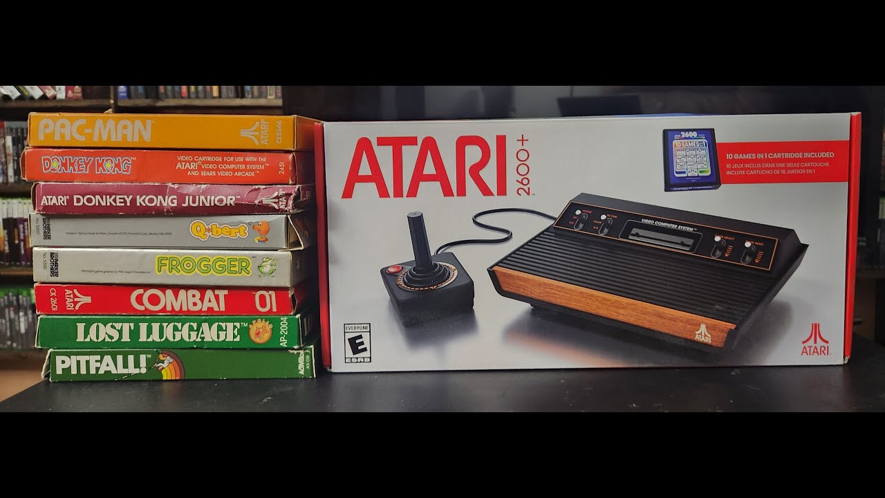 Testing My Entire Atari 2600 Collection on the Atari 2600+ - Over 50 ...