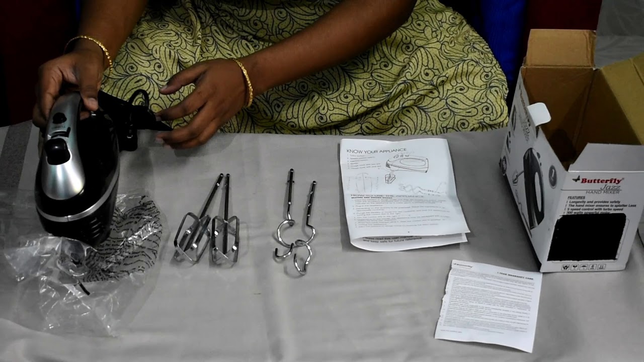 Unboxing of Butterfly Blender | butterfly hand blender | Hand Blender ...