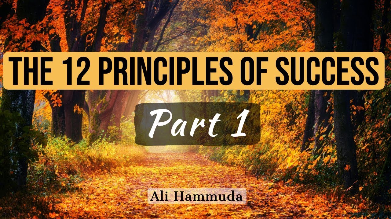 The 12 Principles of Success [Part 1] - Ali Hammuda - YouTube
