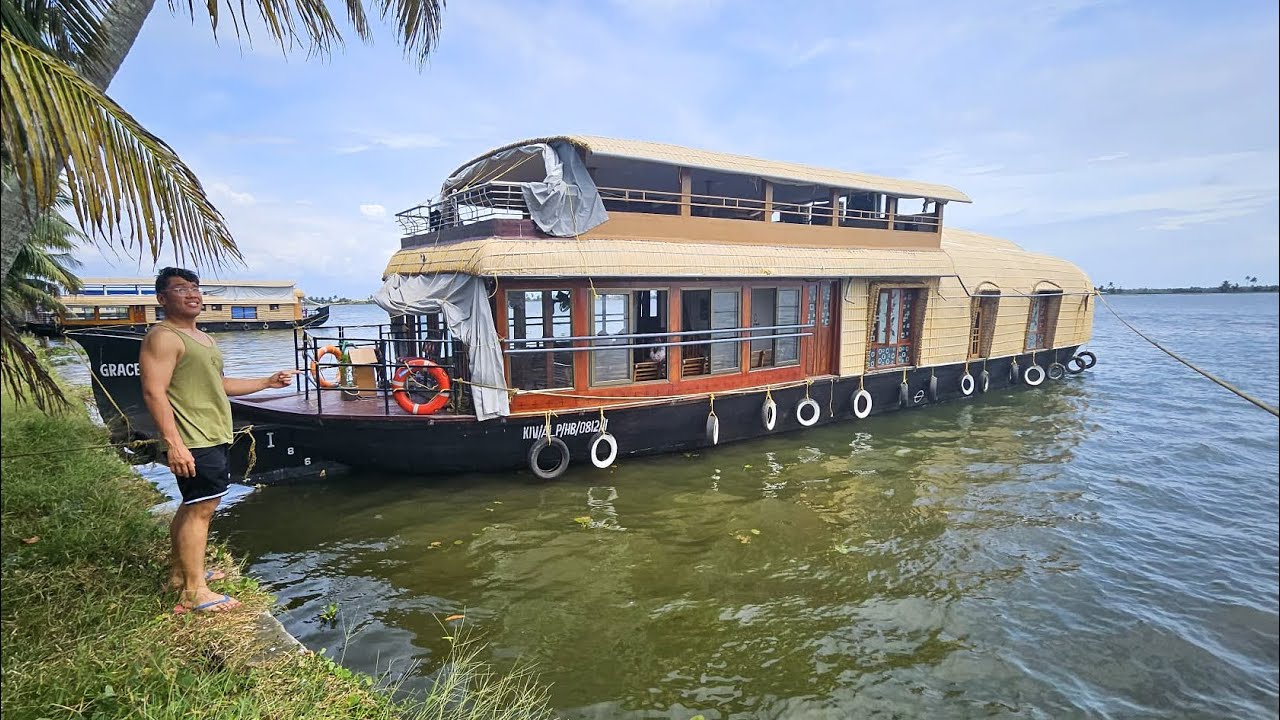 Kerela Moving Houseboat | India ep 07 - YouTube