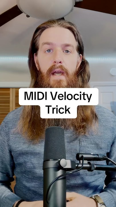 Quickly change MIDI velocity with this Logic Pro shortcut. #musicproducer #logicprox - YouTube