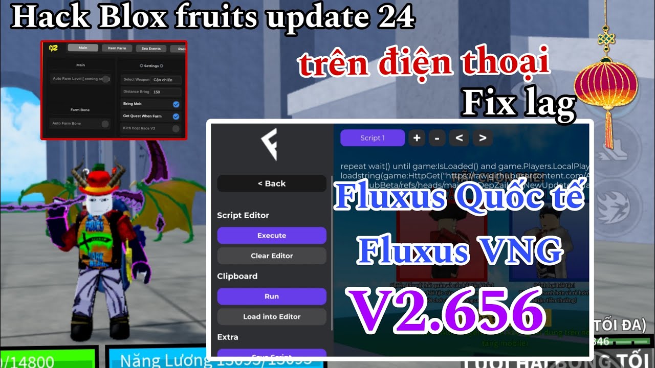 Fluxus quốc tế và VNG V2.656 mới nhất- Cách Hack Blox Fruits update 24 trên android - AK Gaming ...