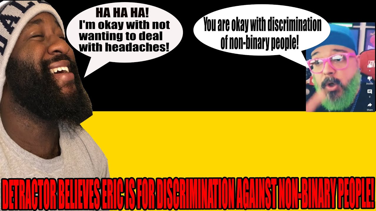 Eric July is FOR DISCRIMINATING Non-Binary People?!? | Airrick BELIEVES ...