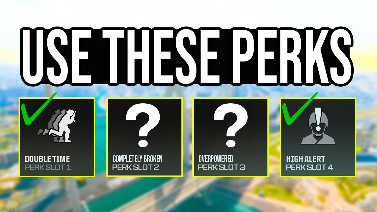 The Best Perks for Warzone In 2024 (Warzone 3) - YouTube