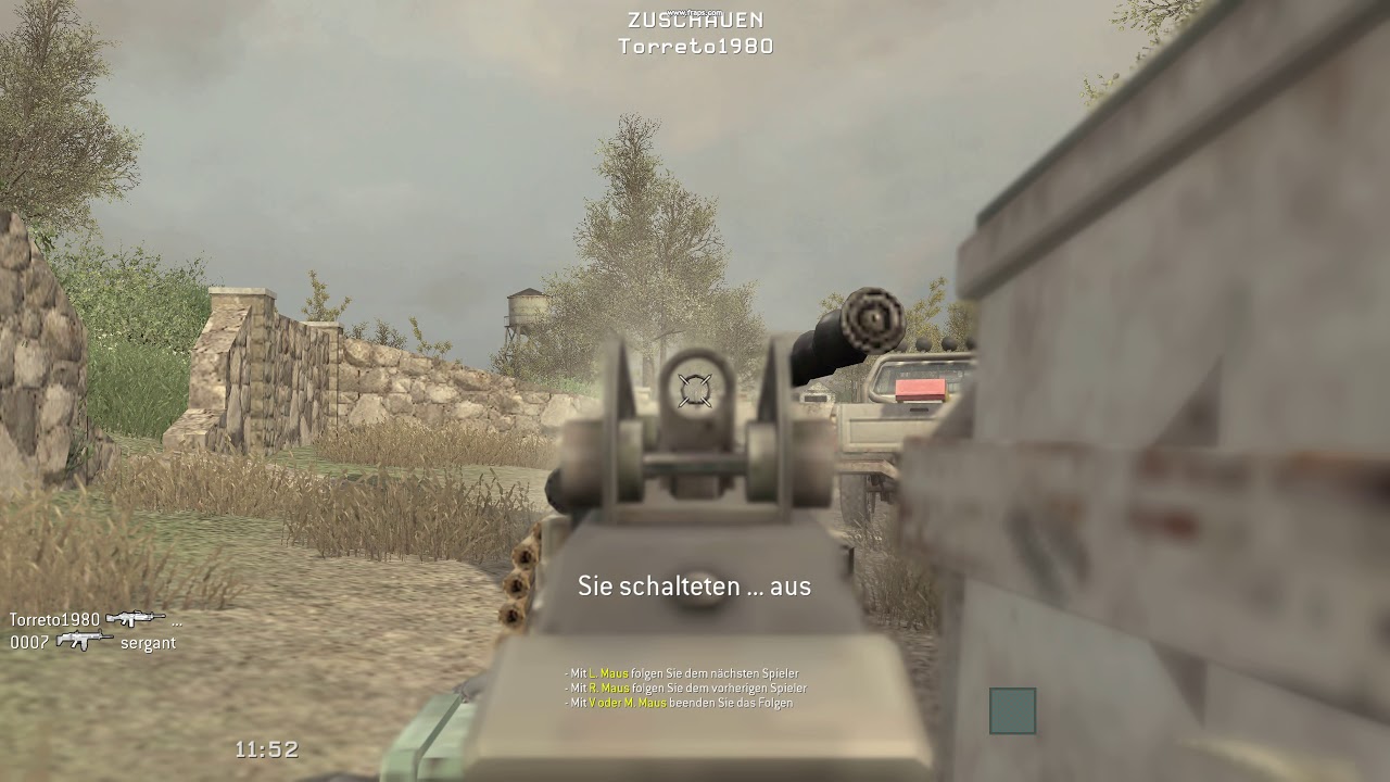 COD4: wallhack on Nice-Server - YouTube