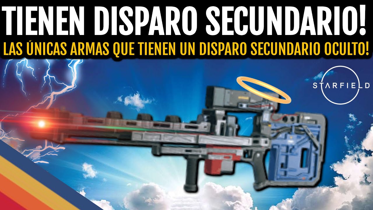Starfield: ESTAS ARMAS TIENEN UN DISPARO SECUNDARIO SECRETO! - Las ...