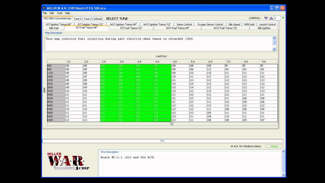 Miller WAR Chip - Open/Save/SaveAs - YouTube