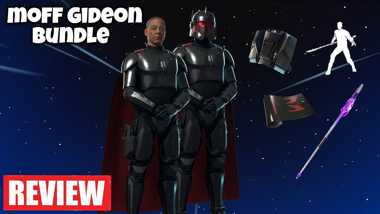Moff Gideon Bundle Review | Fortnite - YouTube