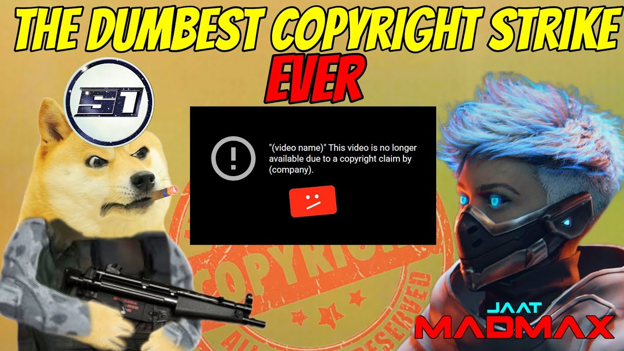 I Got a "COPYRIGHT STRIKE" on My Channel, Here is Why... COD MOBILE ...