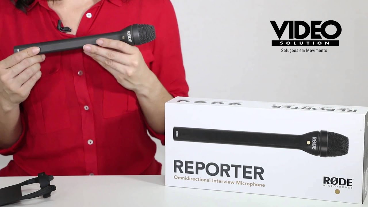 Microfone Rode Mic Reporter 1 - YouTube