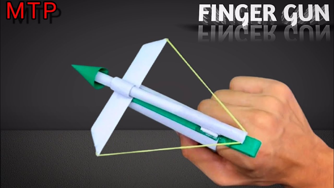 Amazing Toy finger Paper Gun || paper gun ideas|| - YouTube