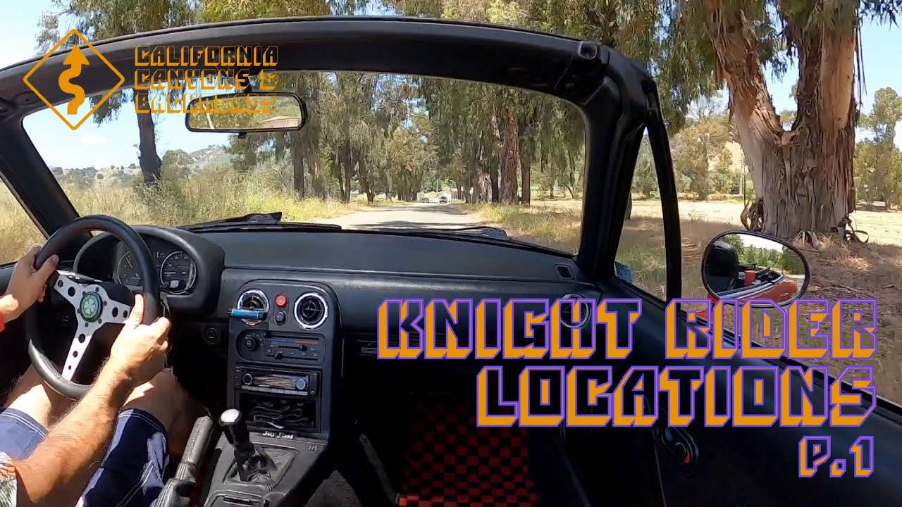Knight Rider Roads and Filming Locations, part 1 - YouTube