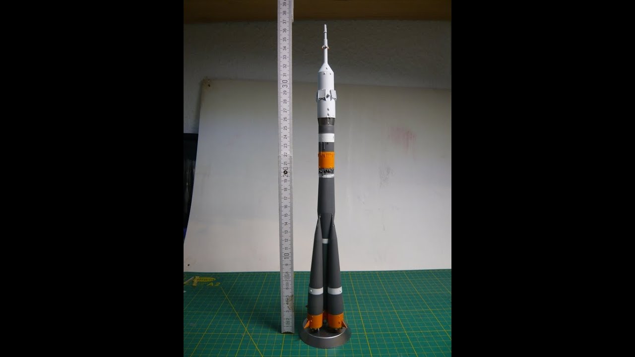 Soyus-2, Zvezda 7500 - 1:144 - YouTube