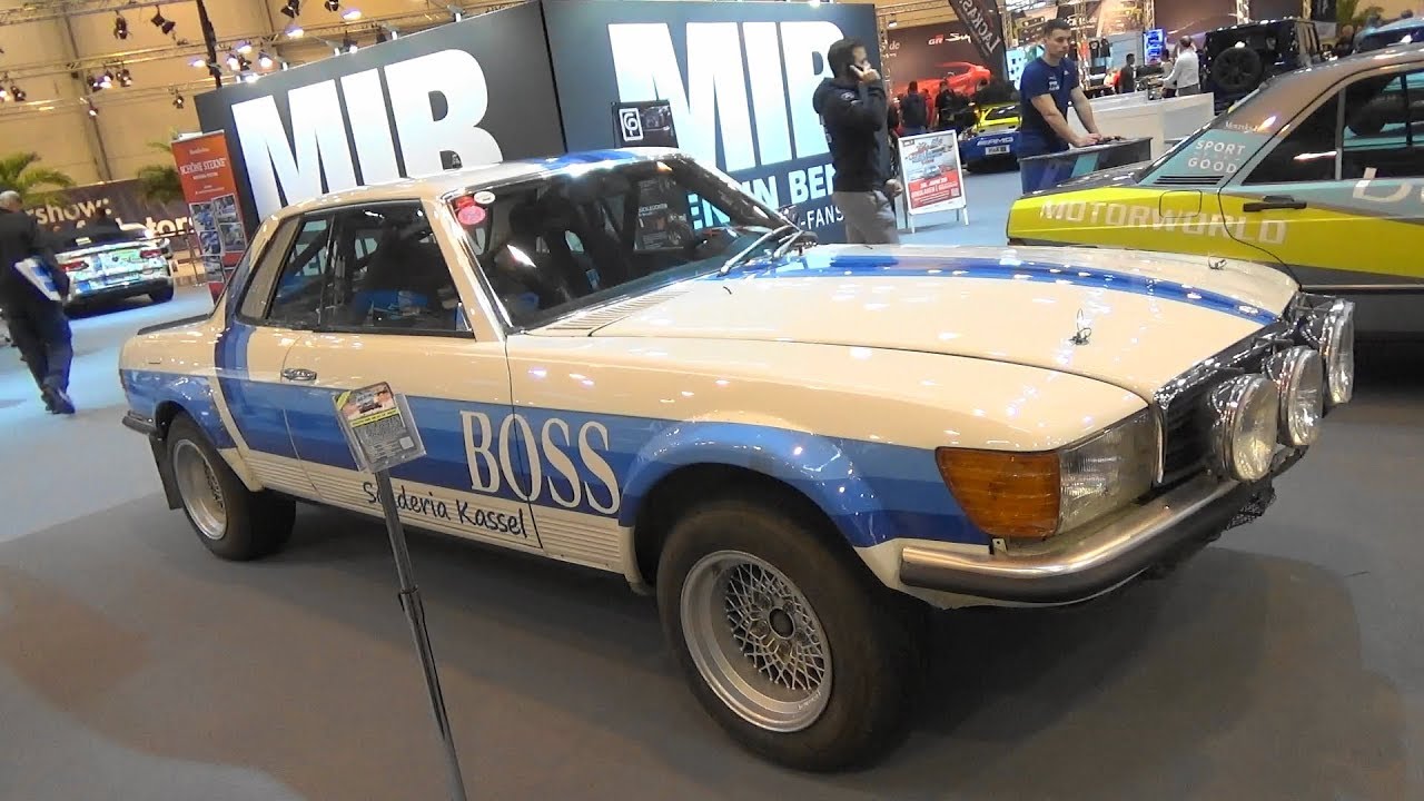 Mercedes-Benz 450 SLC 5.0 Rallye (W107) - Essen Motor Show 2019 - YouTube