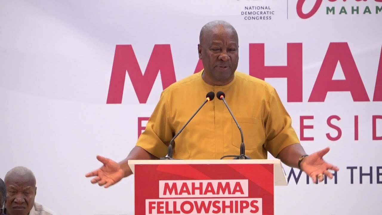 Here's what John Mahama told the Clergy when he fellowshipped with them ...