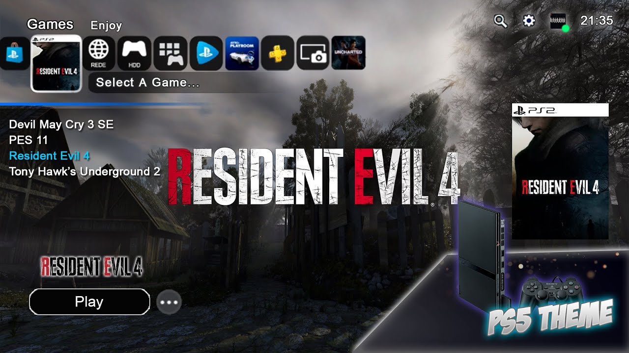 ULTIMATE PS5 Theme For PS2 OPL - YouTube