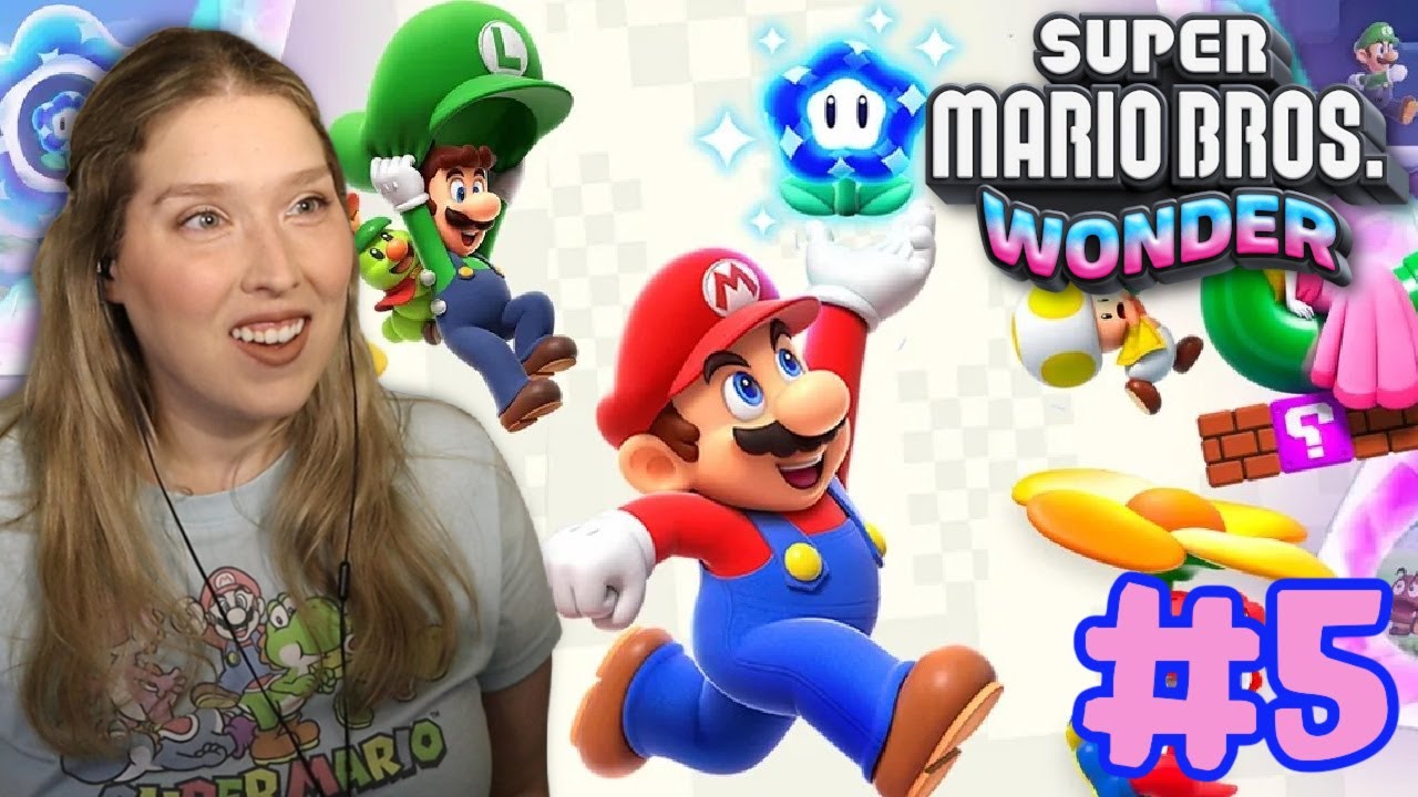 Stretchy Luigi | Super Mario Bros. Wonder Gameplay (5) - YouTube